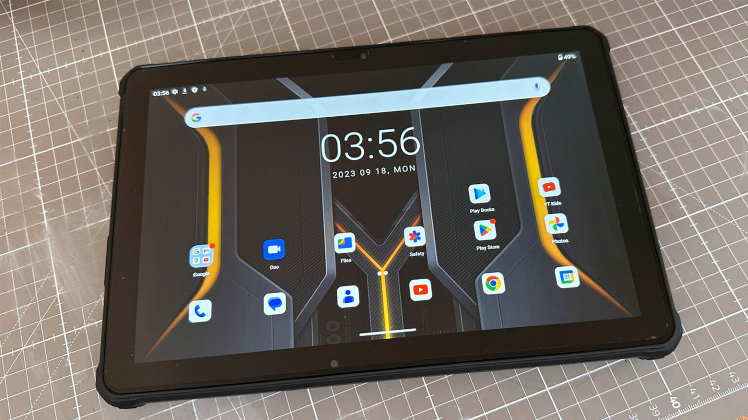 Here is the most robust Android tablet I have ever tested